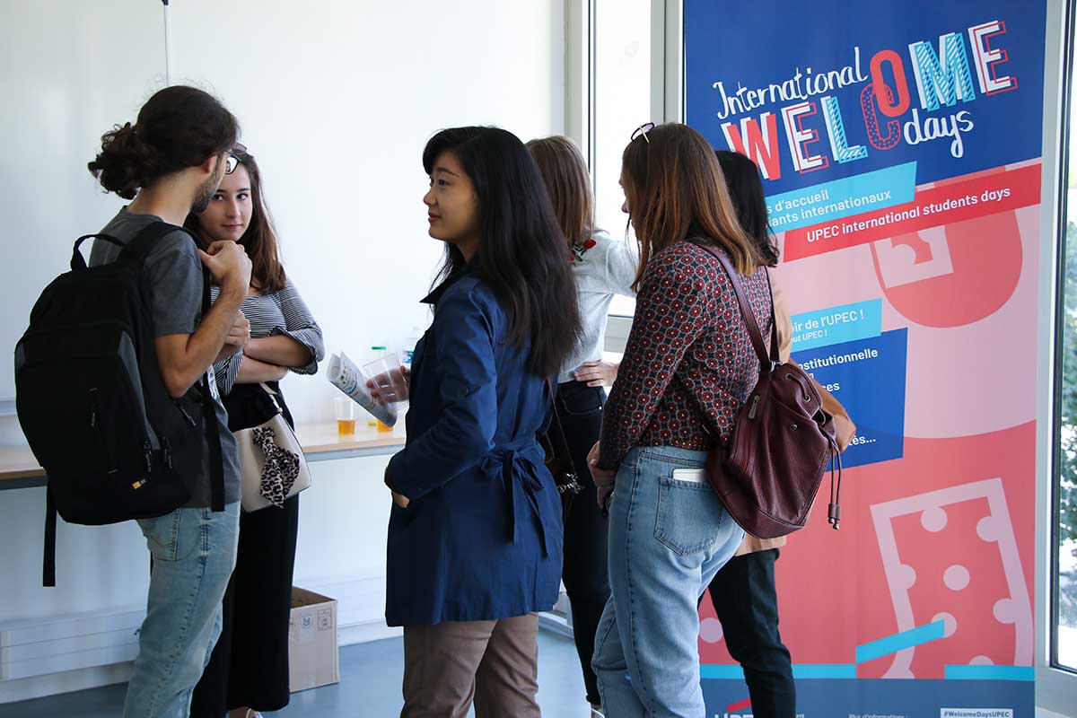 UPEC labelled « Bienvenue en France” (Welcome to France)